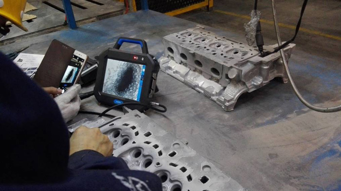 How to use endoscope to detect inner surface defects of castings ...